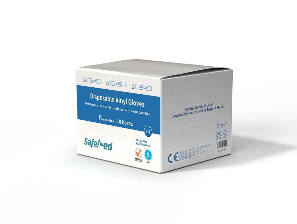 Disposable Vinyl Gloves - Small x Carton - BTO Foods